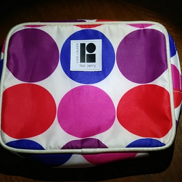 este lauder lisa perry | Bags | Estee Lauder Lisa Perry Makeup Bag ...